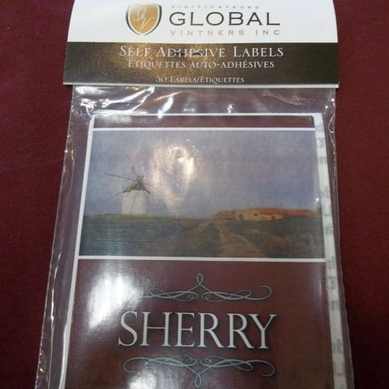 Wine Labels - Grape Grain And Bean