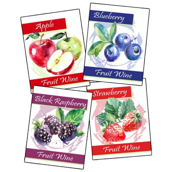 Classic Studio Labels - Grape Grain And Bean